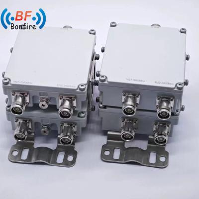 China Customized 4.3-10 Female RF Duplexer Combiner for Dual Band 1710-1880 1920-2170MHz for sale