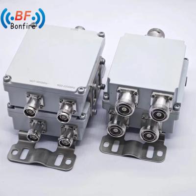 China 2in 1out Combiner LTE Diplexer 2way Power Combiner Wide Frequency Range for Versatile for sale