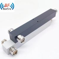 China Indoor/Outdoor 2 Way Reactive Power Splitter -160dbc IP65 350-3800MHz N Female Grey for sale