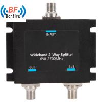 China Communication Interface N-F Indoor 698-2700MHz 4 Way N-F Micro Strip Divider for Indoor for sale