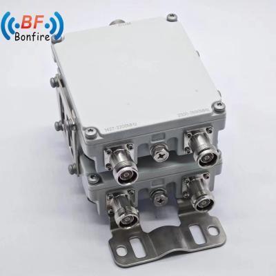 China 4.3-10f DIN-F Interface Dual Band Diplexer 1710-1880 1920-2170 2300-2400 2500-2700MHz for sale