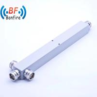 China Red 698-4200MHz -160dbc IP65 4.3-10 Female Cavity 3 Way Power Splitter for Ibs and Das for sale