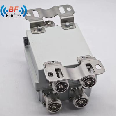 China Customized Grey 300W Waterproof IP65 RF Diplexer Combiner with 4.3-10 Female Connector for sale