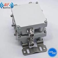 China 4.3-10 Connector Triplexer RF Diplexer Combiner for Telecommunication 698-960MHz 1920-2170MHz for sale