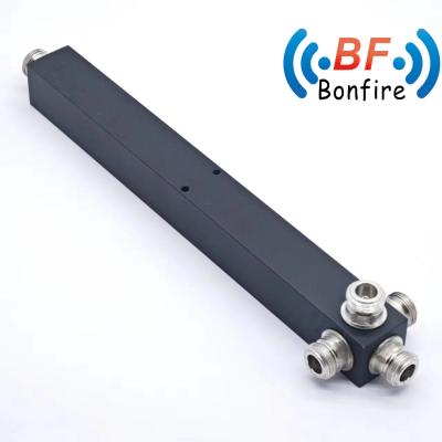 China Outdoor IP65 Power Splitter 617-4000MHz 4 Way Wilkinson Power Divider N Female Type for sale