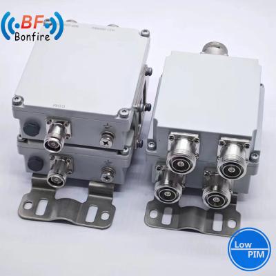 China 4.3-10f DIN-F Triplexer RF Diplexer RF Combiner for 2300-2400 2500-2700MHz in Black for sale