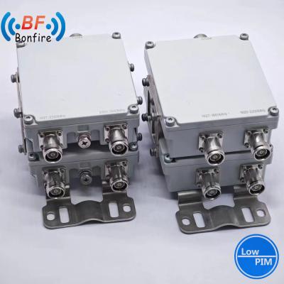 China 300W Triplexer RF Diplexer with 4.3-10 Female Connector -112dbc 1920-2170 2300-2400MHz for sale