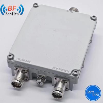 China 1920-2170 2300-2400MHz RF Cavity Triplexer Diplexer RF Combiner with 4310f Connector for sale