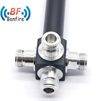 China 2400-6000MHz NF Connector 4 Way Power Splitter Package Size 22.00cm * 7.00cm * 4.00cm for sale