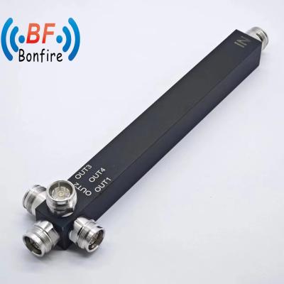 China 2400-6000MHz 2/3/4way Public Safety Low Band Power Divider Interface N-F/4.3-10-F/DIN-F for sale