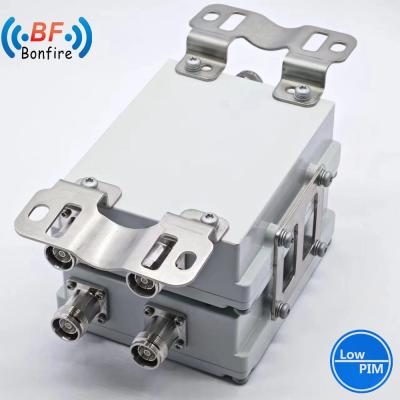 China 690-862/880-960/1427-3800MHz RF Combiner -160dbc 200W Triplexer with 4310 Female Connector for sale