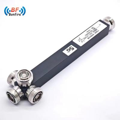 China 5000-6000MHz 2/3/4 Way Wilkinson Power Splitter N-F Interface for Indoor/Outdoor IP65 for sale