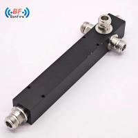 China 5000-6000MHz RF Wideband 3 Way Power Splitter N Female with Grey/Red/Customized Finish for sale