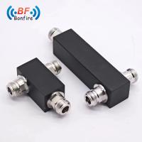 China 617-4000MHz 2 Way Power Divider Splitter for Radio Repeater System N-F/4.3-10-F/DIN-F for sale