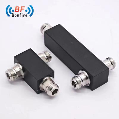China 617-4000MHz 2 Way Power Divider Splitter for Radio Repeater System N-F/4.3-10-F/DIN-F for sale
