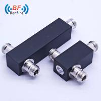 China N-F/4.3-10-F/DIN-F Interface 2 Way Power Divider for 617-4000MHz Sew Below Data Table for sale