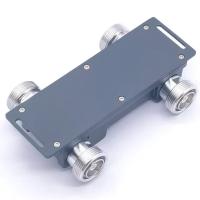 China Hybrid Combiner Hybrid Coupler 2 in 2 out DQ-0638-223301 617-3800MHz DIN-F with 1 for sale