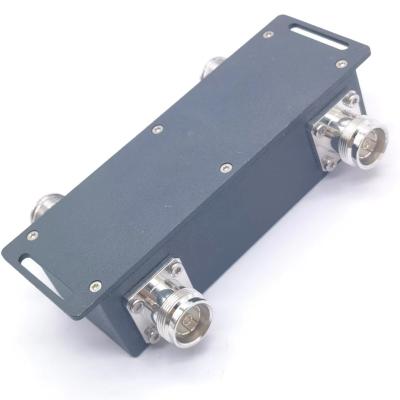 China 2 in 2 out Hybrid Combiner Hybrid Coupler 698-3800MHz 4.3-10 F for Ibs/Das Projects for sale