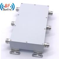 China Indoor/Outdoor IP65 3 in 3 out Hybrid Combiner Coupler 698-3800MHz 4.3-10-F HCXXXXXXX for sale