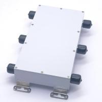 China Indoor/Outdoor IP65 3 in 3 out Hybrid Combiner Coupler 698-3800MHz 4.3-10-F HCXXXXXXX for sale