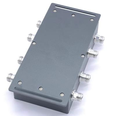China Hybrid Combiner Hybrid Coupler 4 in 4 out 617-3800MHz N-Female with Customized Options for sale