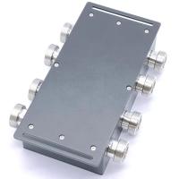 China Hybrid Combiner Hybrid Coupler 4 in 4 out 698-3800MHz DIN-F with DIN-F Interface for sale