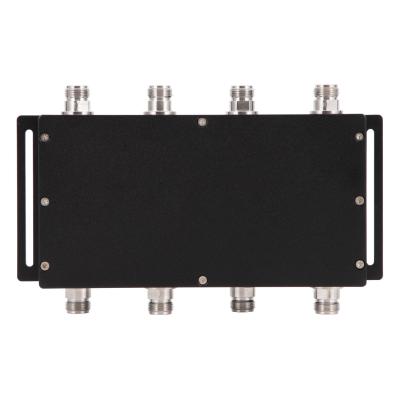 China Hybrid Combiner Hybrid Coupler 4 in 4 out 698-3800MHz N-F for Seamless Signal Merging for sale