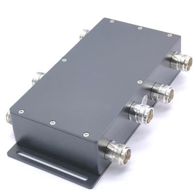 China 4.3-10-F Interface Hybrid Coupler 4 in 4 out 698-4000MHz 2.000kg Package Gross Weight for sale