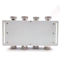 China RF Hybrid Coupler 4 in 4 out 698-4000MHz DIN-F with 2.000kg Package Gross Weight for sale