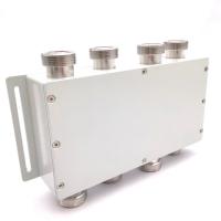 China RF Hybrid Coupler 4 in 4 out 698-4000MHz DIN-F with 2.000kg Package Gross Weight for sale