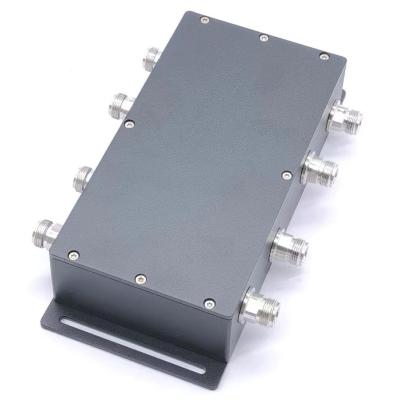 China 4 in 4 out Hybrid Combiner Hybrid Coupler 698-4000MHz N-F 2.000kg Package Gross Weight for sale