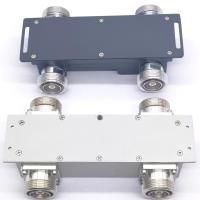 China 2 in 2 out Teleccommunication Hybrid Coupler for Das Ibs 617-3800MHz Interface DIN-F for sale