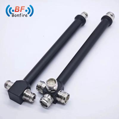 China 4000MHz C Band 2/3/4 Way Power Divider Splitter N Female 20W Power Rating is and Grey for sale