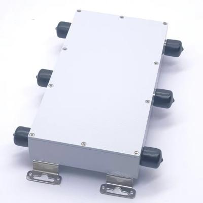 China Customized 698-3800MHz 3 in 3 out Wireless Telecommunication Hybrid Coupler in Black for sale