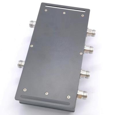 China 698-3800MHz 4X2 Hybrid Coupler N Type for in Building Red Package Gross Weight 2.800kg for sale