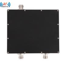 China 200W 2X1 Indoor RF Hybrid Coupler DIN-F for Seamless Signal Distribution 698-3800MHz for sale