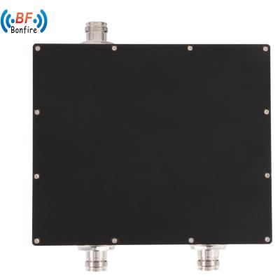 China 200W 2X1 Indoor RF Hybrid Coupler DIN-F for Seamless Signal Distribution 698-3800MHz for sale