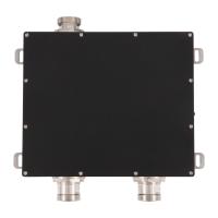 China 16.00cm * 12.00cm * 4.00cm Package Size 698-3800MHz 2 1 Low Pim Hybrid Coupler for Das Ibs 4.3-10-F for sale