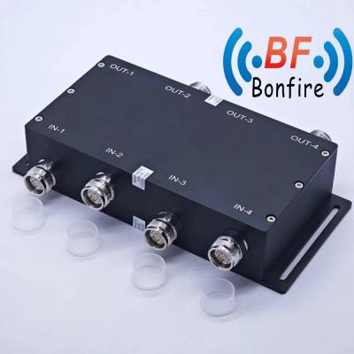 China Combiner for Indoor/Outdoor IP65 698-3800MHz RF 4X4 Hybrid Coupler 4.3-10 Female for sale