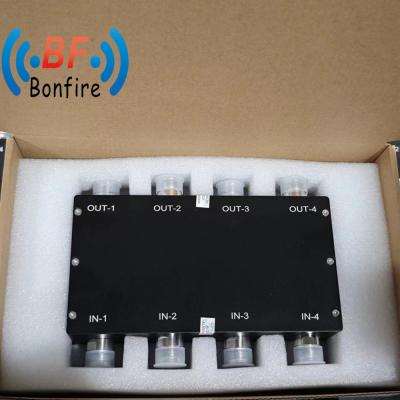 China Grey/Red/Black/Customized Wideband 698-3800MHz 4.3-10 Female IP65 Hybrid Combiner for sale