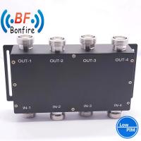 China Hybrid Coupler VHF 698-3800MHz 3dB Hybrid Combiner 4 in 4 out with N Type Connector for sale