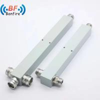 China N-F/4.3-10-F/DIN-F Interface Power Splitter 698-3800MHz for Telecommunication Systems for sale