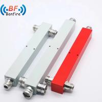 China N-F/4.3-10-F/DIN-F Interface Power Splitter 698-3800MHz for Telecommunication Systems for sale