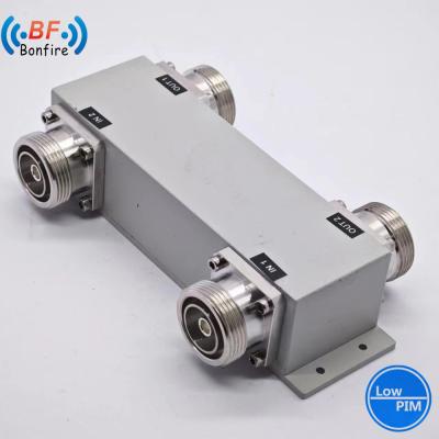 China Outdoor IP65 617-3800MHz RF Passive Hybrid Coupler Combiner with N Female Connector for sale