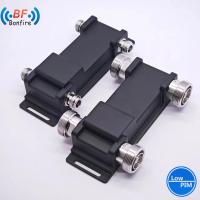 China Customized 4.3-10-F Type 617-3800MHz RF Wideband 4X4 Hybrid Coupler Hybrid Combiner for sale