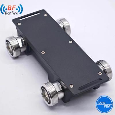 China DQ-XXXXX 617-3800MHz RF Wideband Hybrid Combiner 4.3-10 Female 4X4 Hybrid Coupler for sale