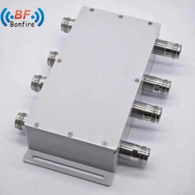 China Hybrid Combiner 617-3800MHz RF 4X4 Hybrid Coupler with N-F/4.3-10-F/DIN-F Interface for sale