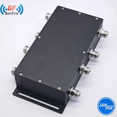 China 617-3800MHz RF 2X2 Hybrid Coupler 4.3-10 Female Hybrid Combiner -160dbc for Projects for sale
