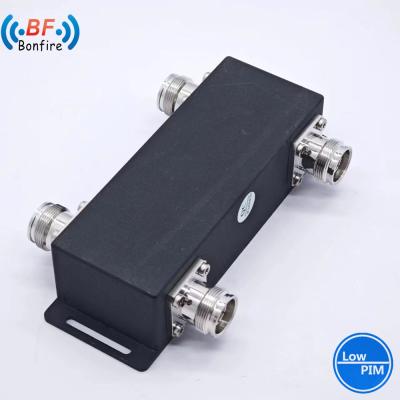 China 3X3 Hybrid Combiner 617-3800MHz 2X2 Hybrid Coupler 4.3-10 Female for Customized Needs for sale