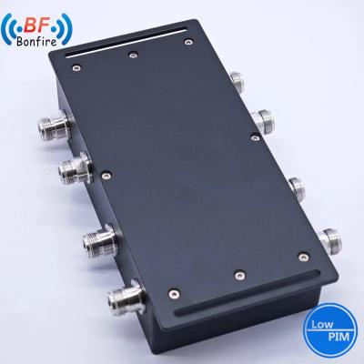China DQ-XXXXXX 617-3800MHz 3dB RF Hybrid Combiner 2X2 Hybrid Coupler 4.3-10 Female Type -160dbc for sale